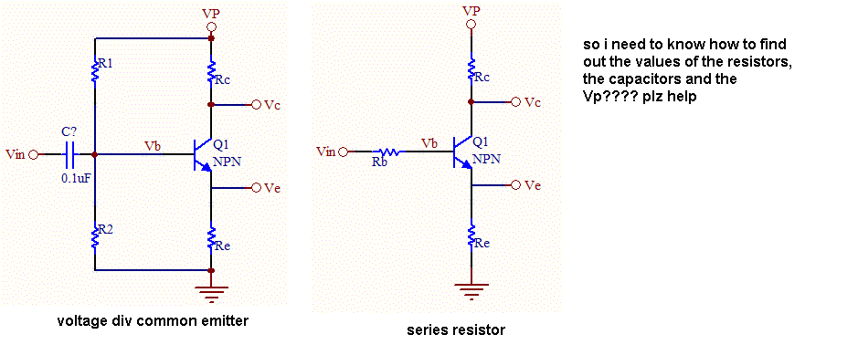 Forums / Project Help / designing a BJT amp of the gain u require ...